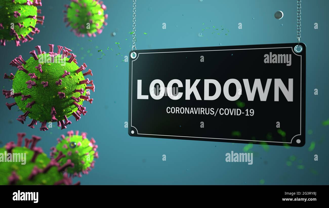Corona Virus Lockdown Stock Photo - Alamy