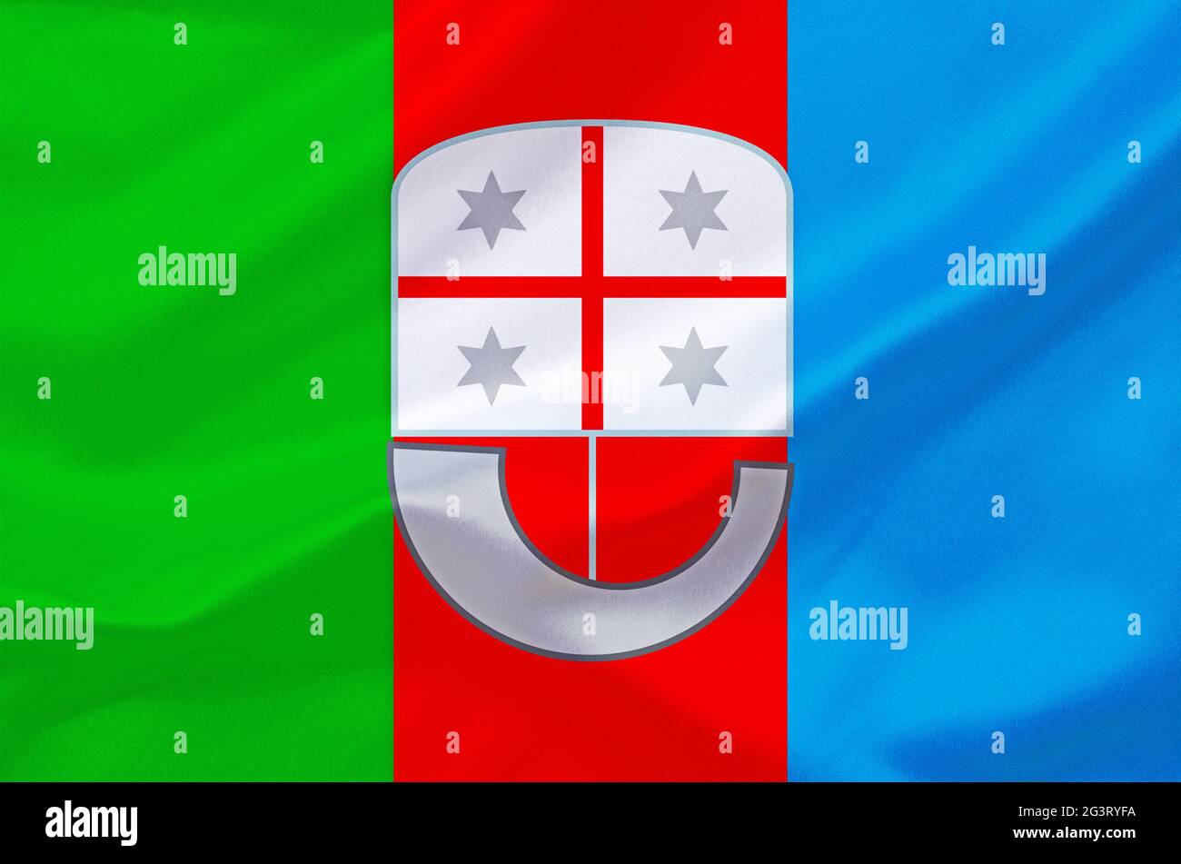 Liguria flag hi-res stock photography and images - Alamy