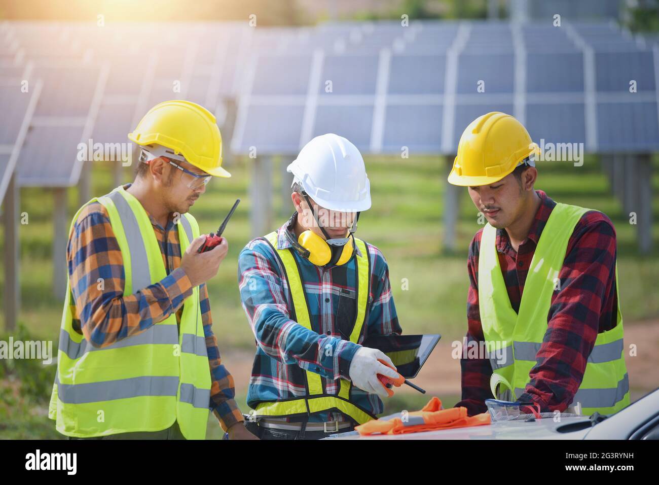 Construction site power plant hi-res stock photography and images - Alamy