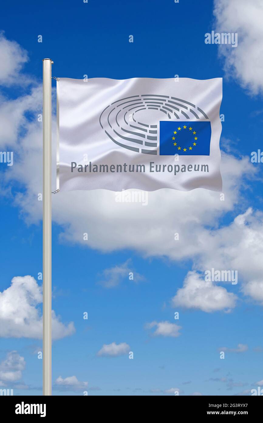 European parliament logo hi-res stock photography and images - Alamy