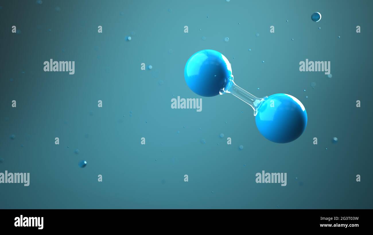 H2 Hydrogen Molecule Stock Photo - Alamy