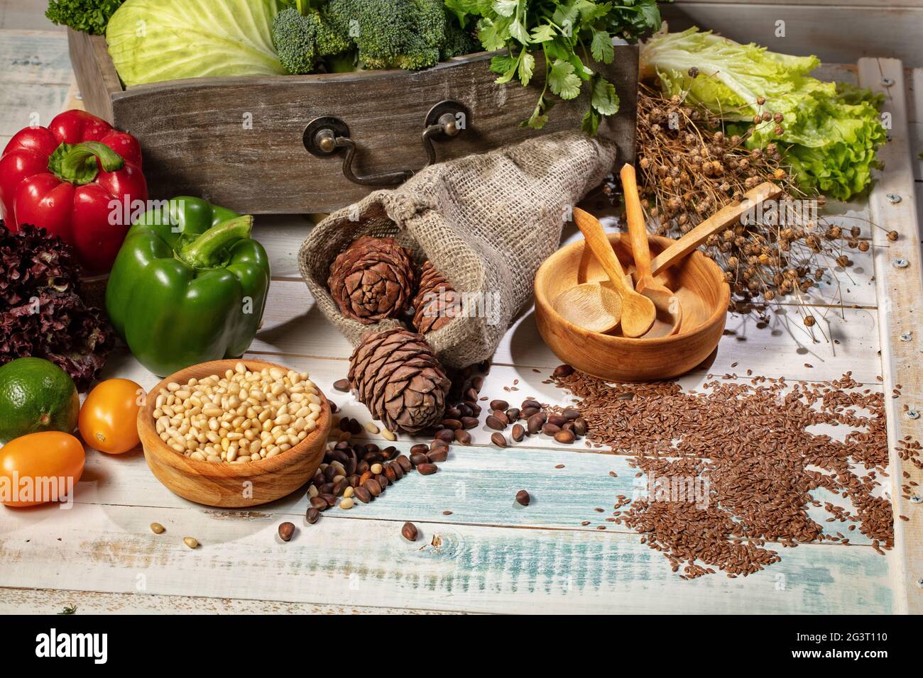Still Life In Country Style Stock Photo - Alamy
