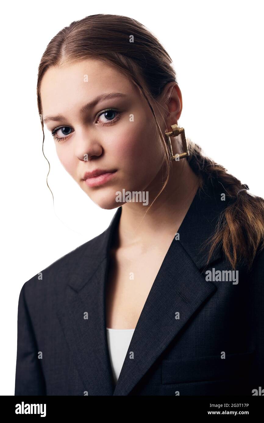 Black and white model hi-res stock photography and images - Alamy