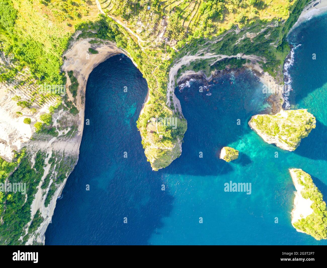 Indonesia coast aerial hi-res stock photography and images - Alamy