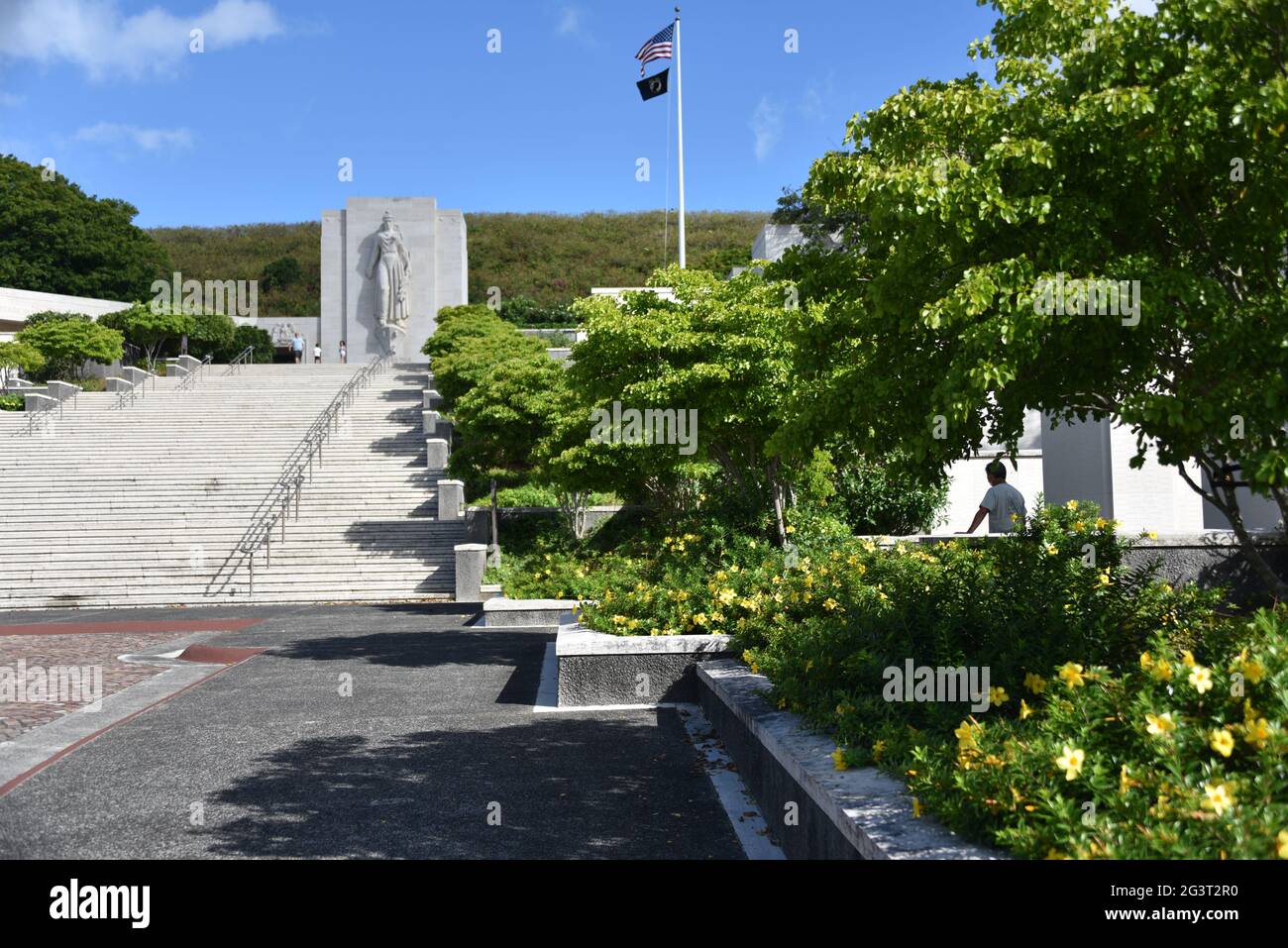 Oahu, HI. U.S.A. 6/5/2021. National Memorial Cemetery of the Pacific ...