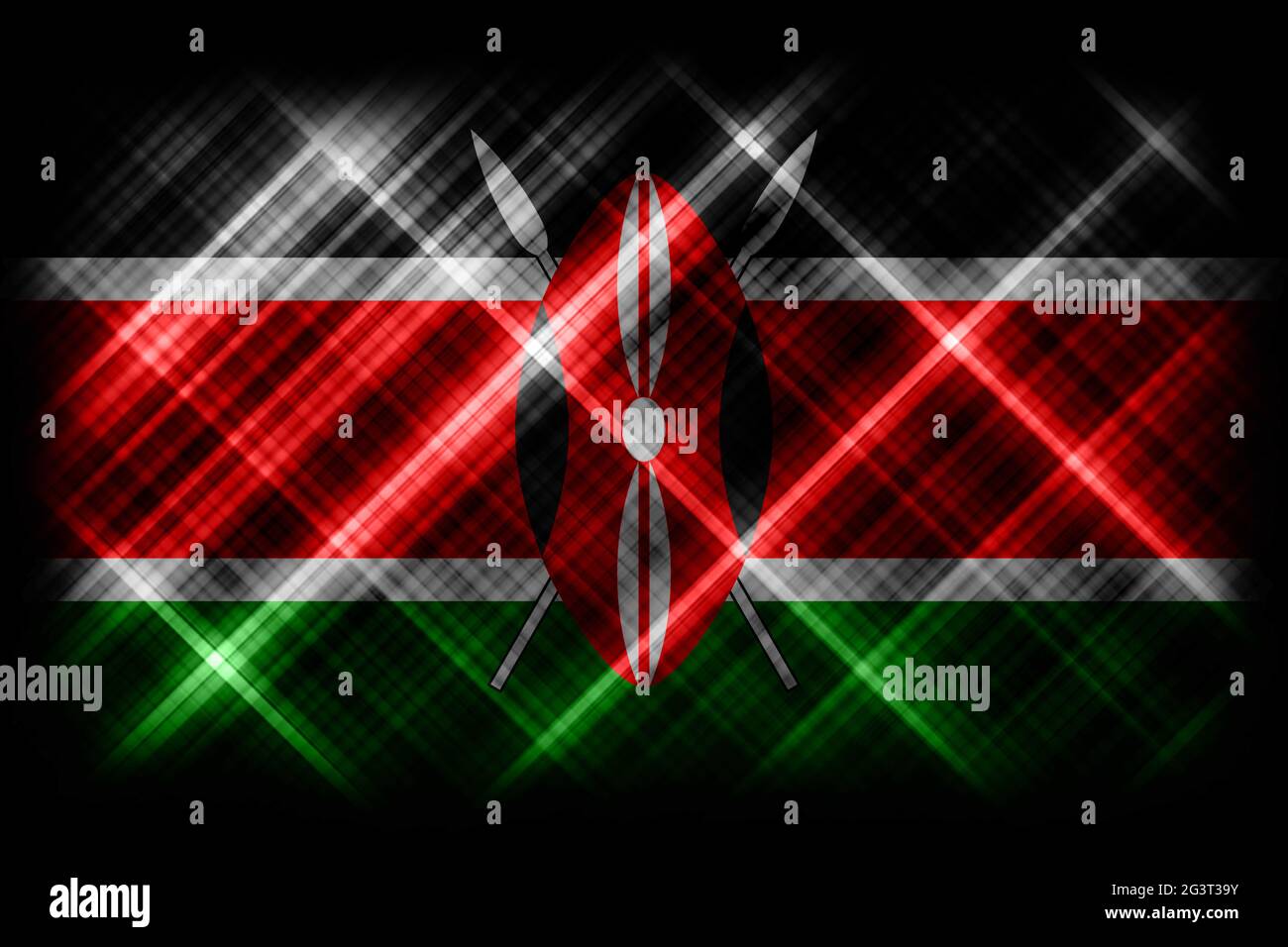 Kenya Flag Wallpaper