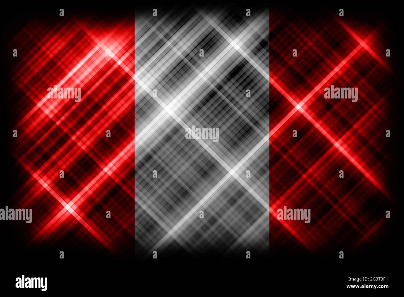 Peru flag, national flag, modern flag background Stock Photo - Alamy