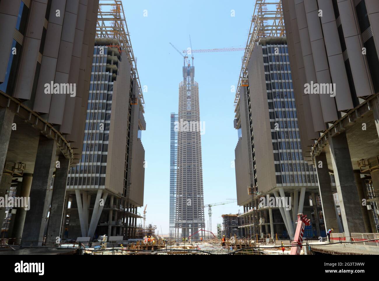 New Administrative Capital, Egypt. 17th June, 2021. Photo taken on June ...