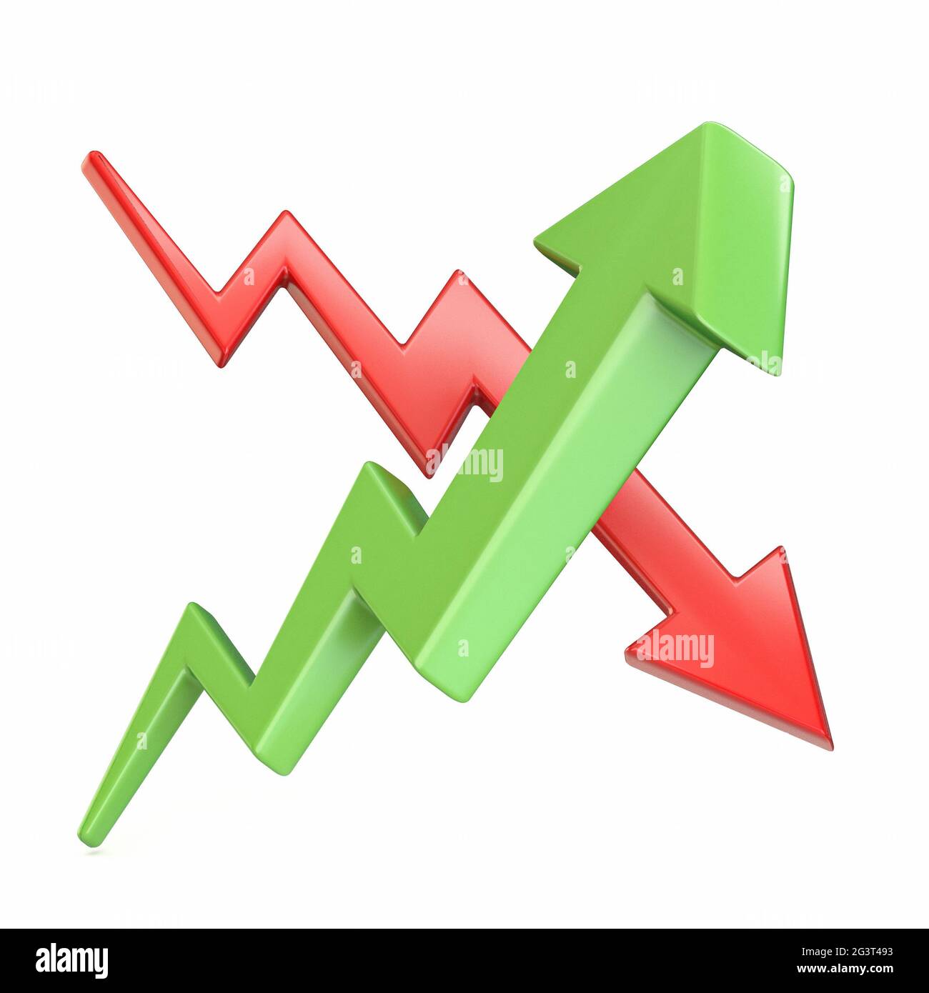 Crossed Arrows Chart High Resolution Stock Photography and Images - Alamy