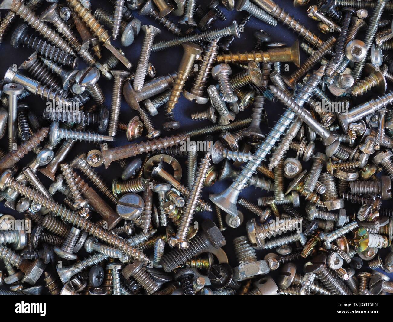 Set of screws Stock Photo - Alamy