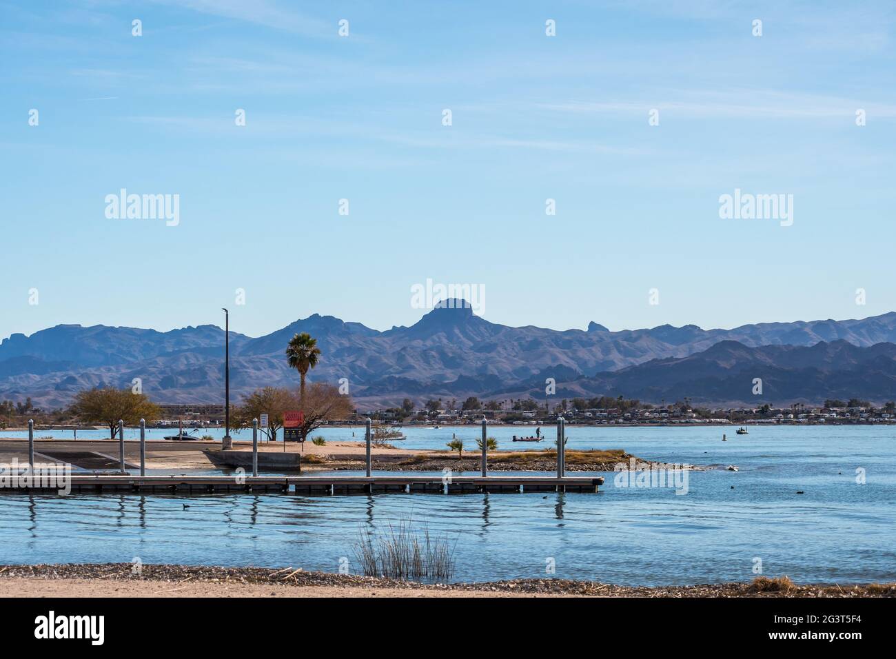 A breathtaking view at Lake Havasu, Arizona Stock Photo - Alamy