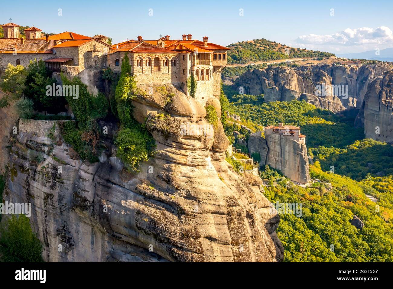 Orthodox monasteries on rock hi-res stock photography and images - Alamy