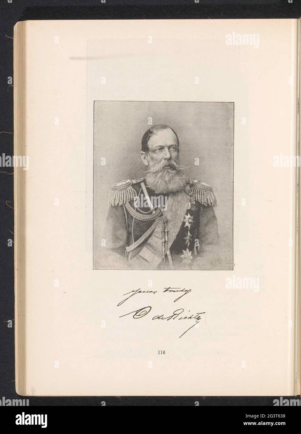 Portrait of General The Richter Stock Photo - Alamy