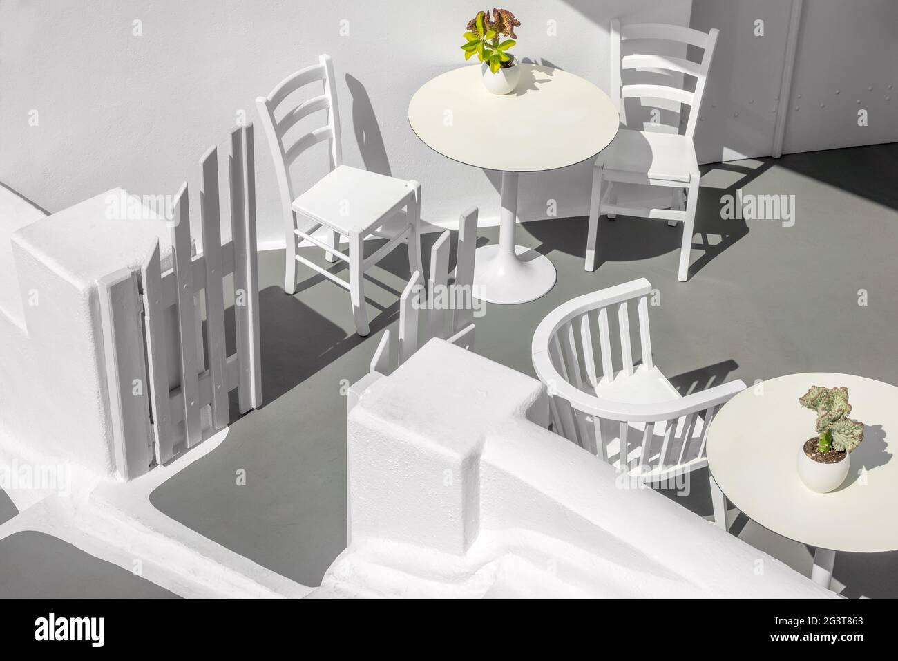 Tables chairs on beautiful hi-res stock photography and images - Alamy