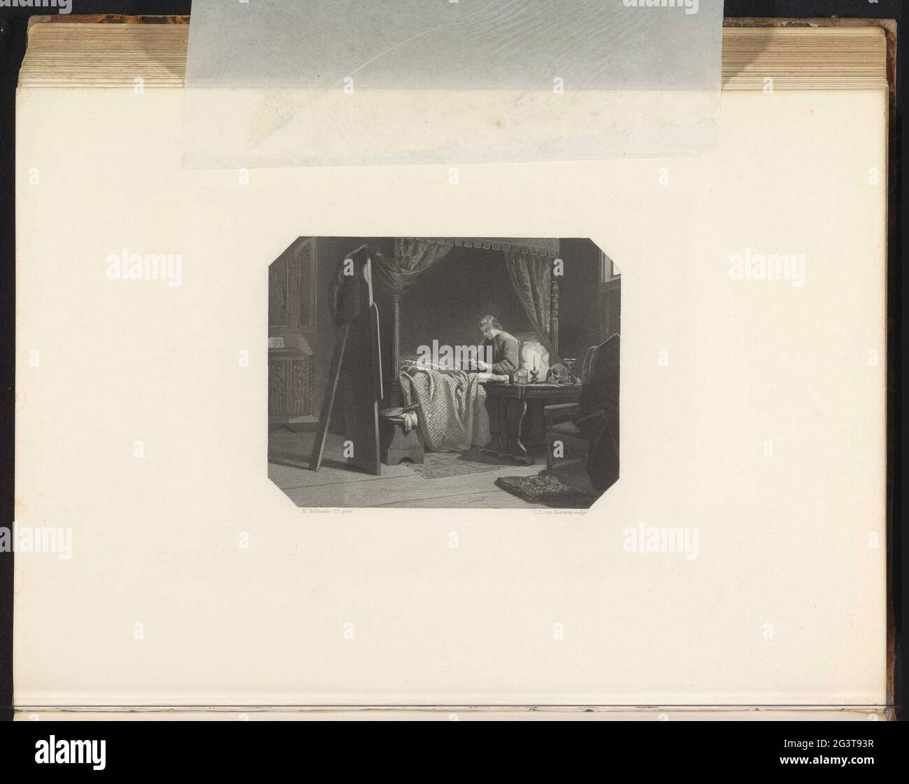 Lucas van Leyden, approx. 1530; Lukas van Leiden. The artist Lucas van ...