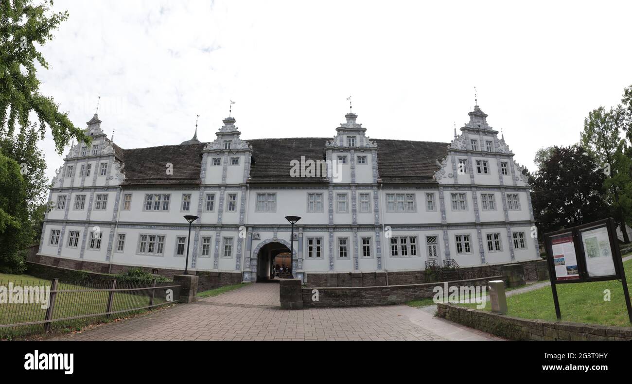 Bevern Castle, important architectural monument of the Weser ...