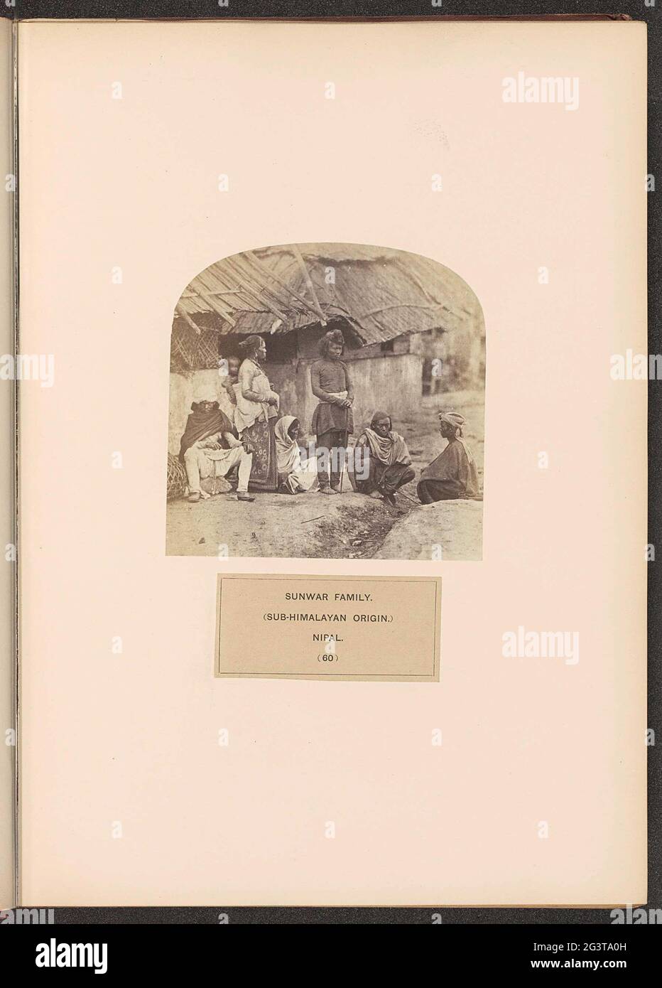 Sunwar family from Nepal on the street for houses; Sunwar Family. (Sub ...