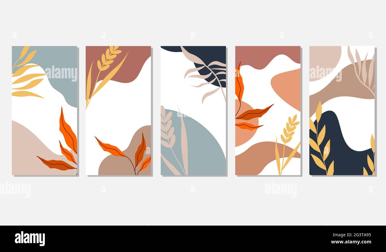 Printable leaf patterns Stock Vector Images - Alamy