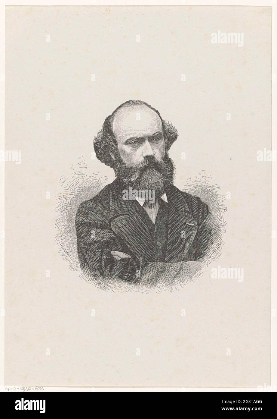 Portrait of Pierre Joseph Hubert Cuypers Stock Photo - Alamy