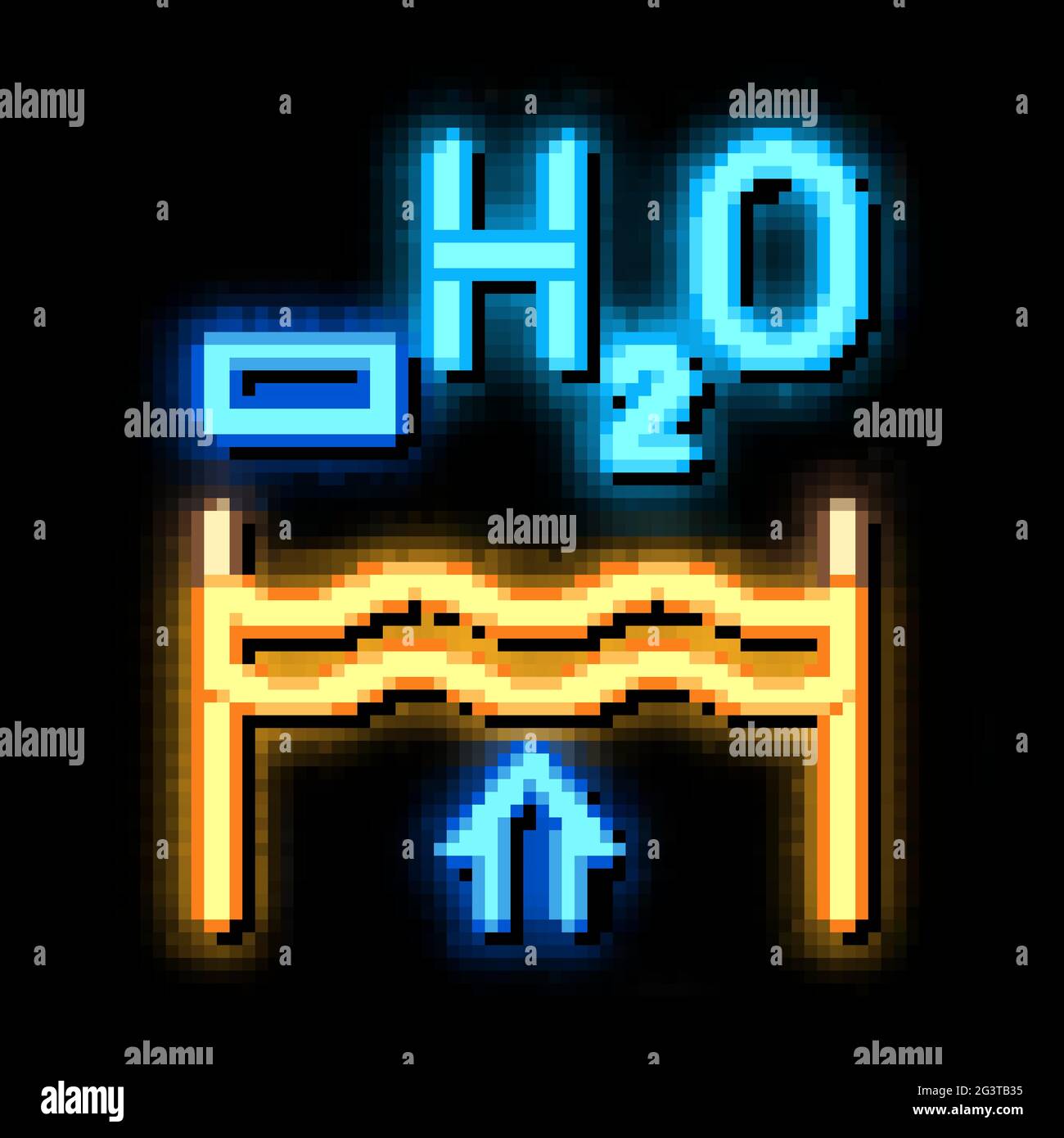 juice concentrate neon glow icon illustration Stock Vector Image & Art ...