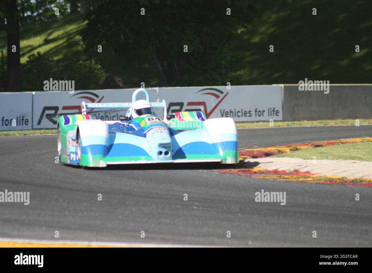 P1 and F4/F5 in turn six of Road America Raceway during the 2021 ...
