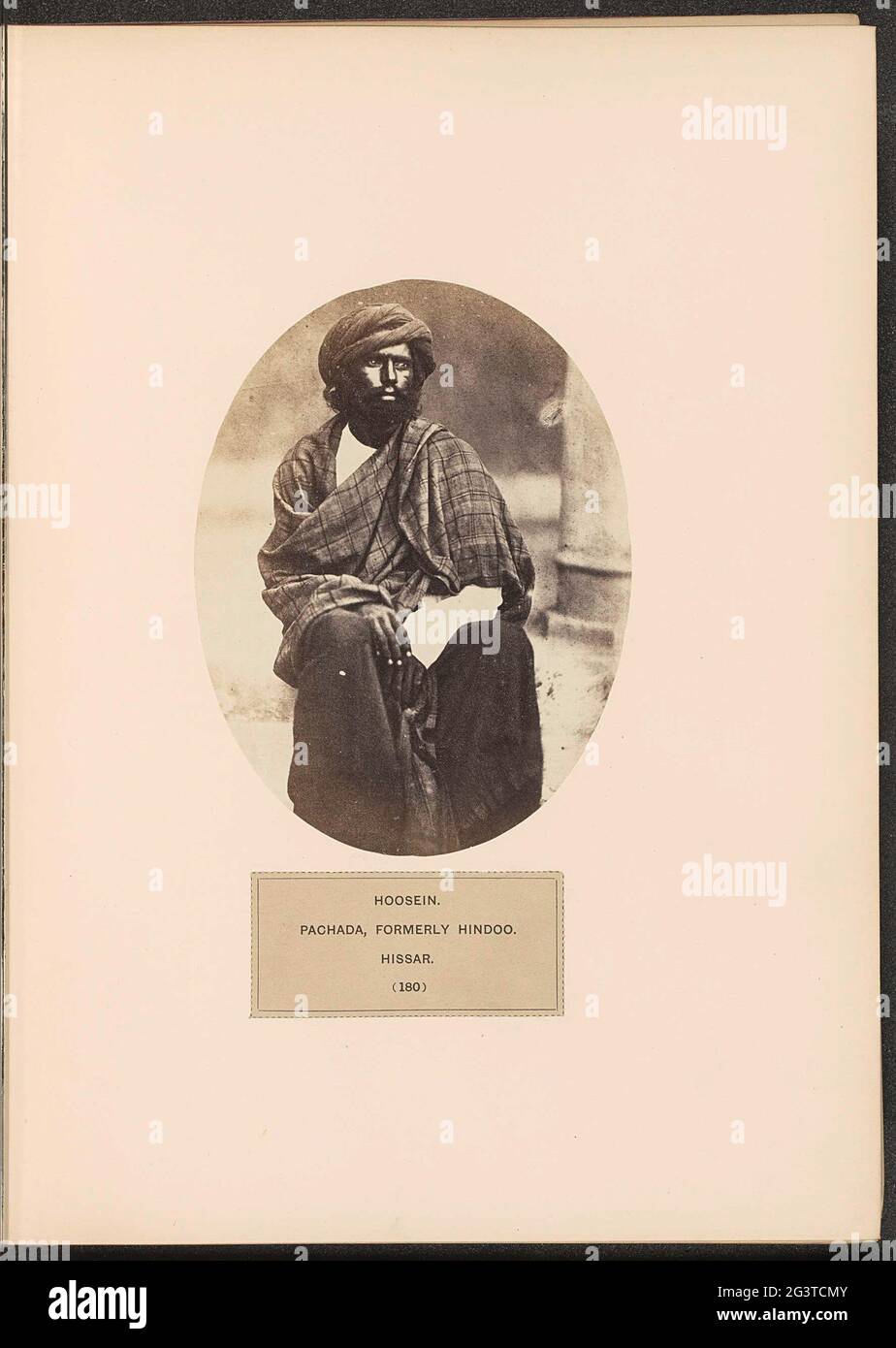 Portrait Forest Hussein, He Hisar; Hussein Patched, Foramarli Hindu ...