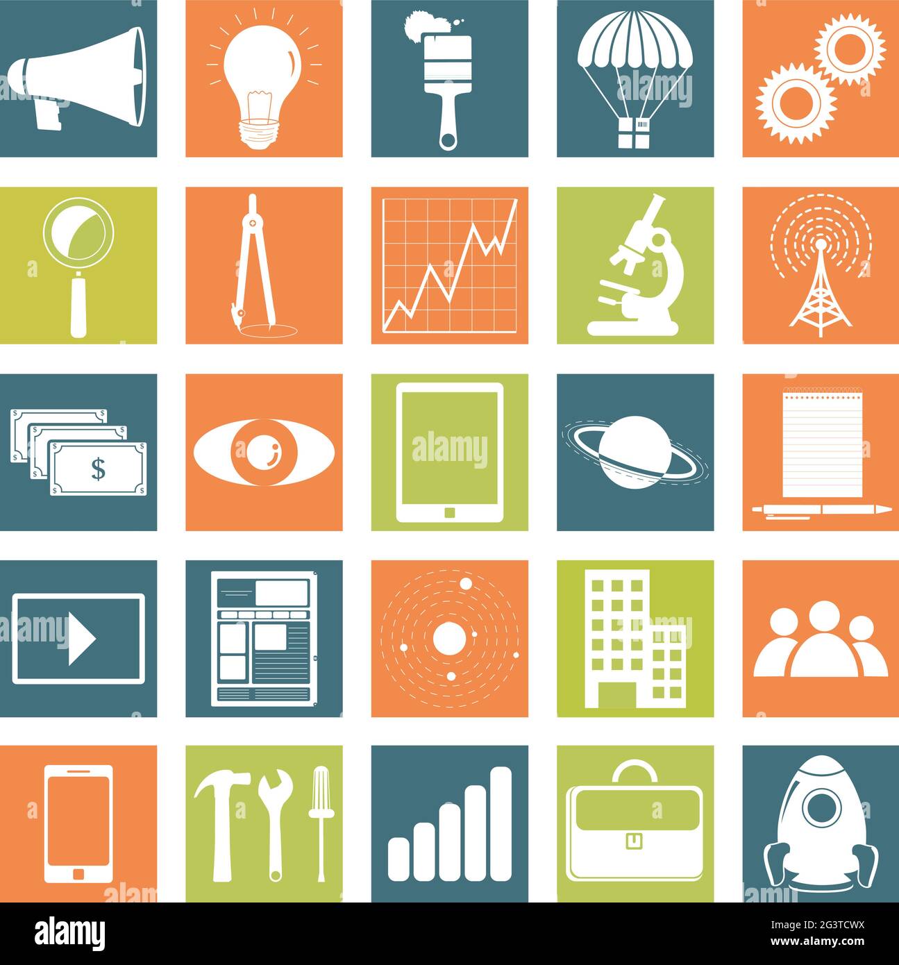 Science symbols microscope hi-res stock photography and images - Alamy