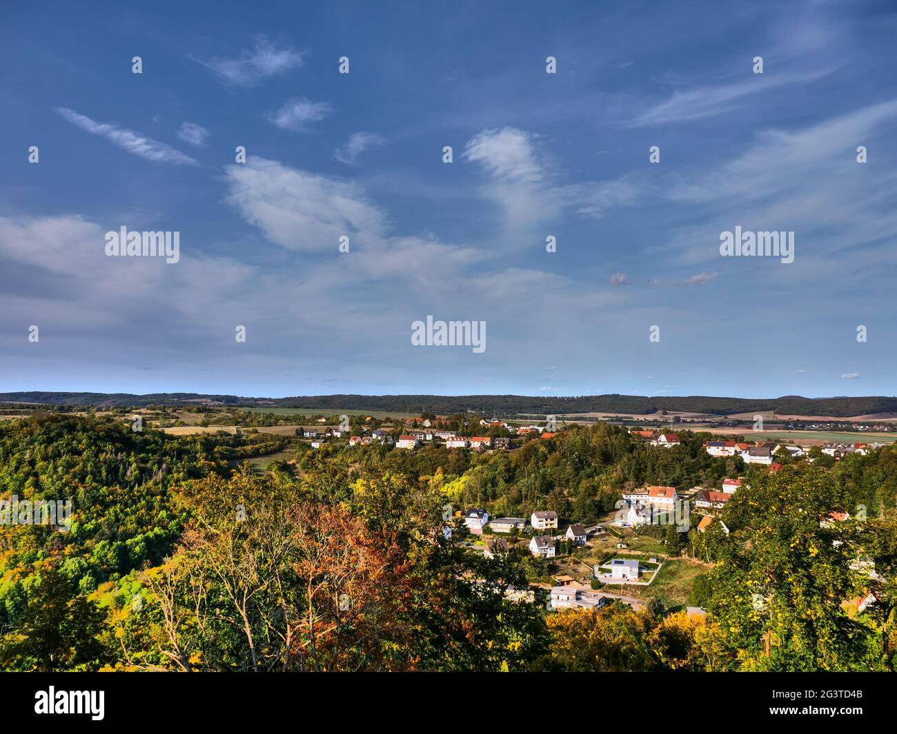 The town of Waldeck on the Edersee Stock Photo - Alamy