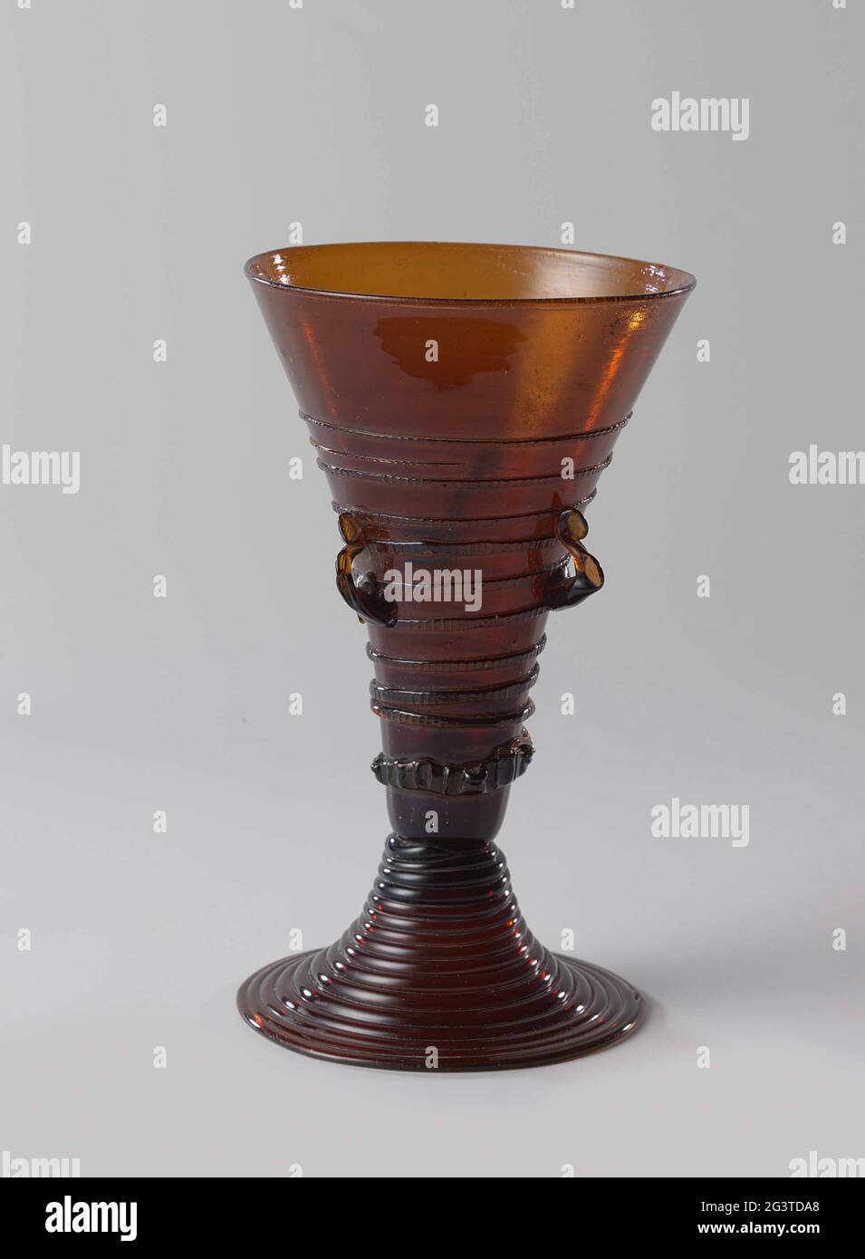 Ringel cup. Concave, spun base from a wire. Funnel-shaped chalice ...