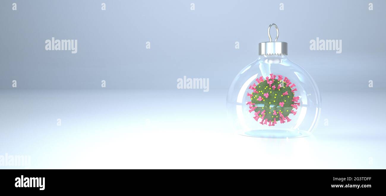 Christmas Corona Virus Pandemic Stock Photo - Alamy