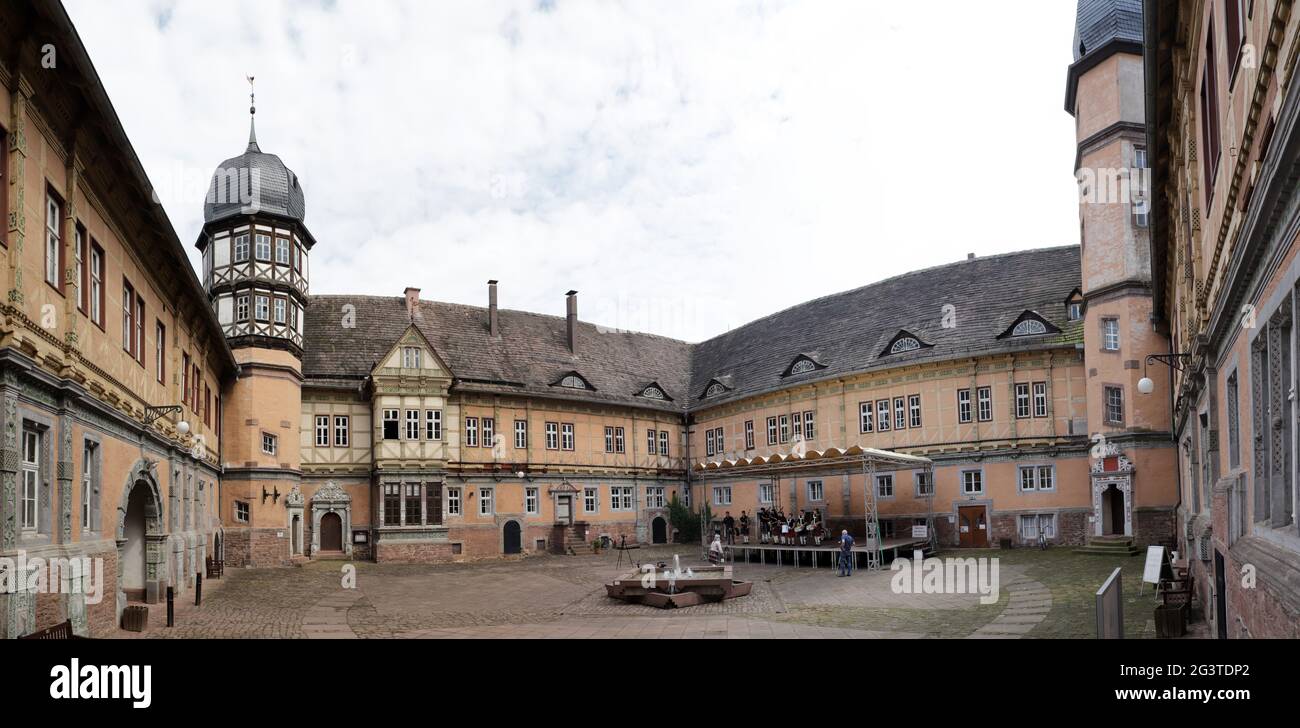 Bevern Castle, important architectural monument of the Weser ...