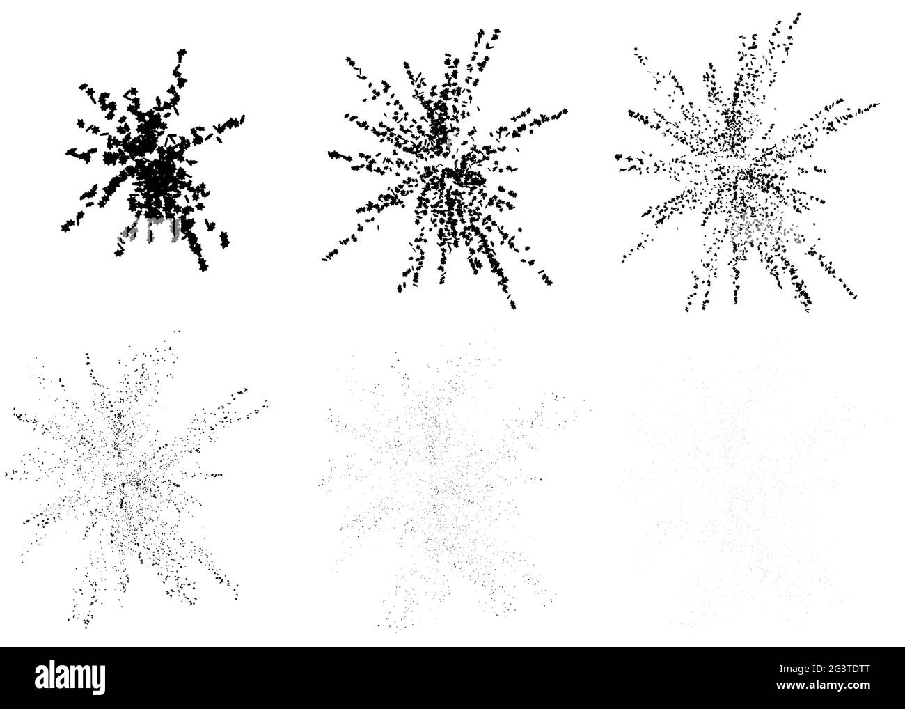 Explosion Silhouette