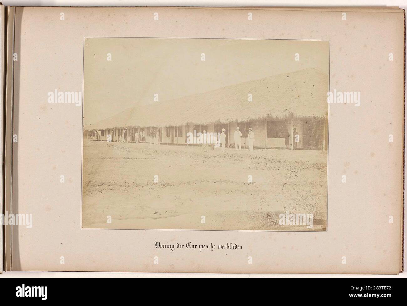 Home of the European workmen. The homes for European employees. Album ...