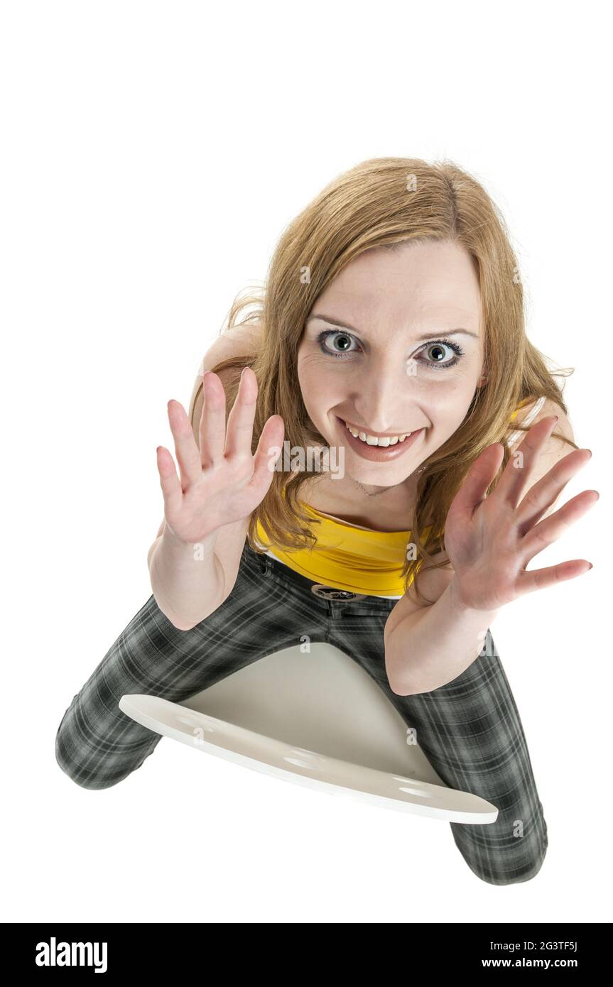 Woman hands out palms up hi-res stock photography and images - Alamy