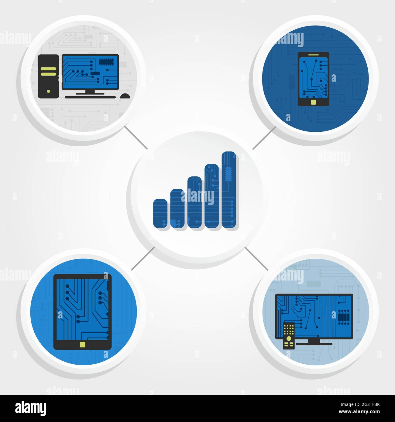 Desktop monitor computer hardware diagram hi-res stock photography and ...