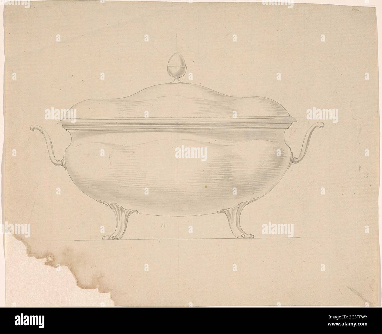 Design for a terrine Stock Photo - Alamy