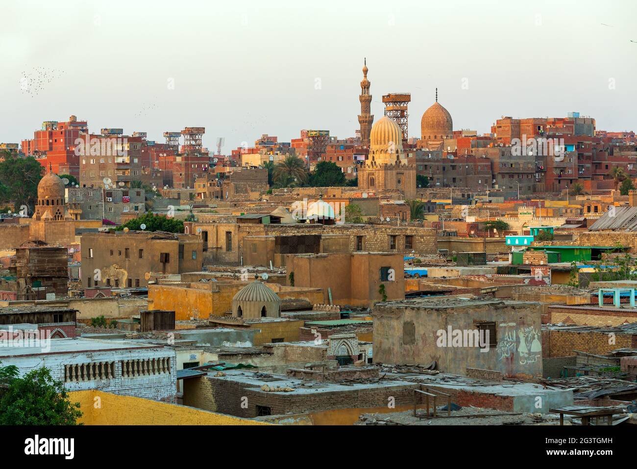 Old town of town Cairo. The City of the Dead, Egypt Stock Photo - Alamy