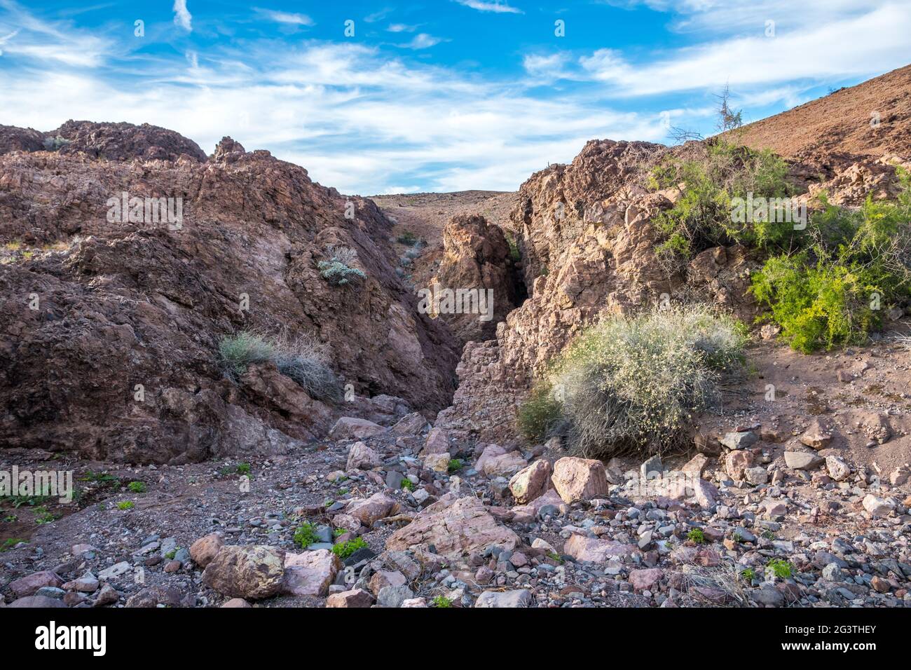 An overlooking view of nature in Yuma, Arizona Stock Photo - Alamy