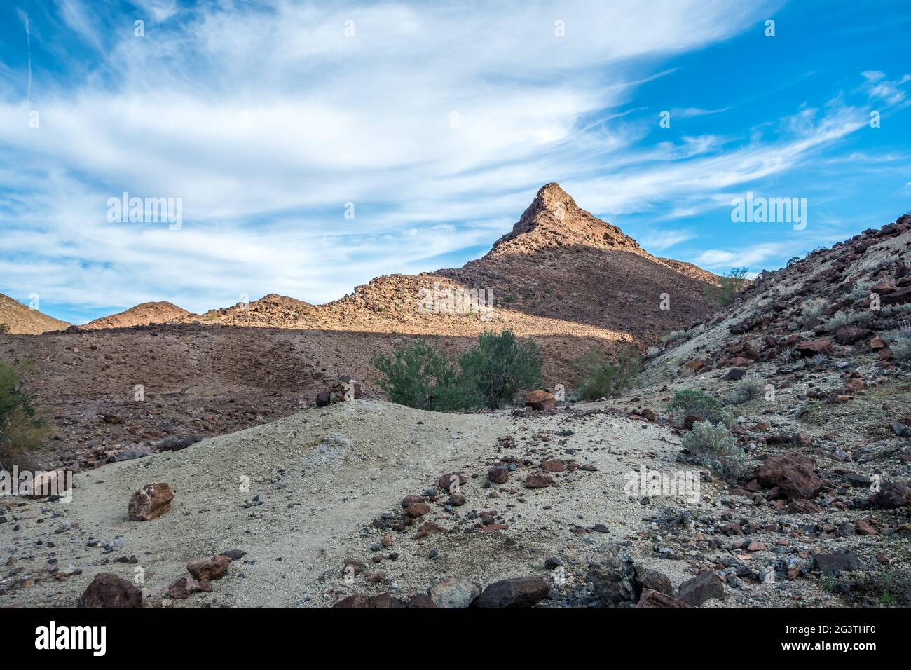 An overlooking view of nature in Yuma, Arizona Stock Photo - Alamy