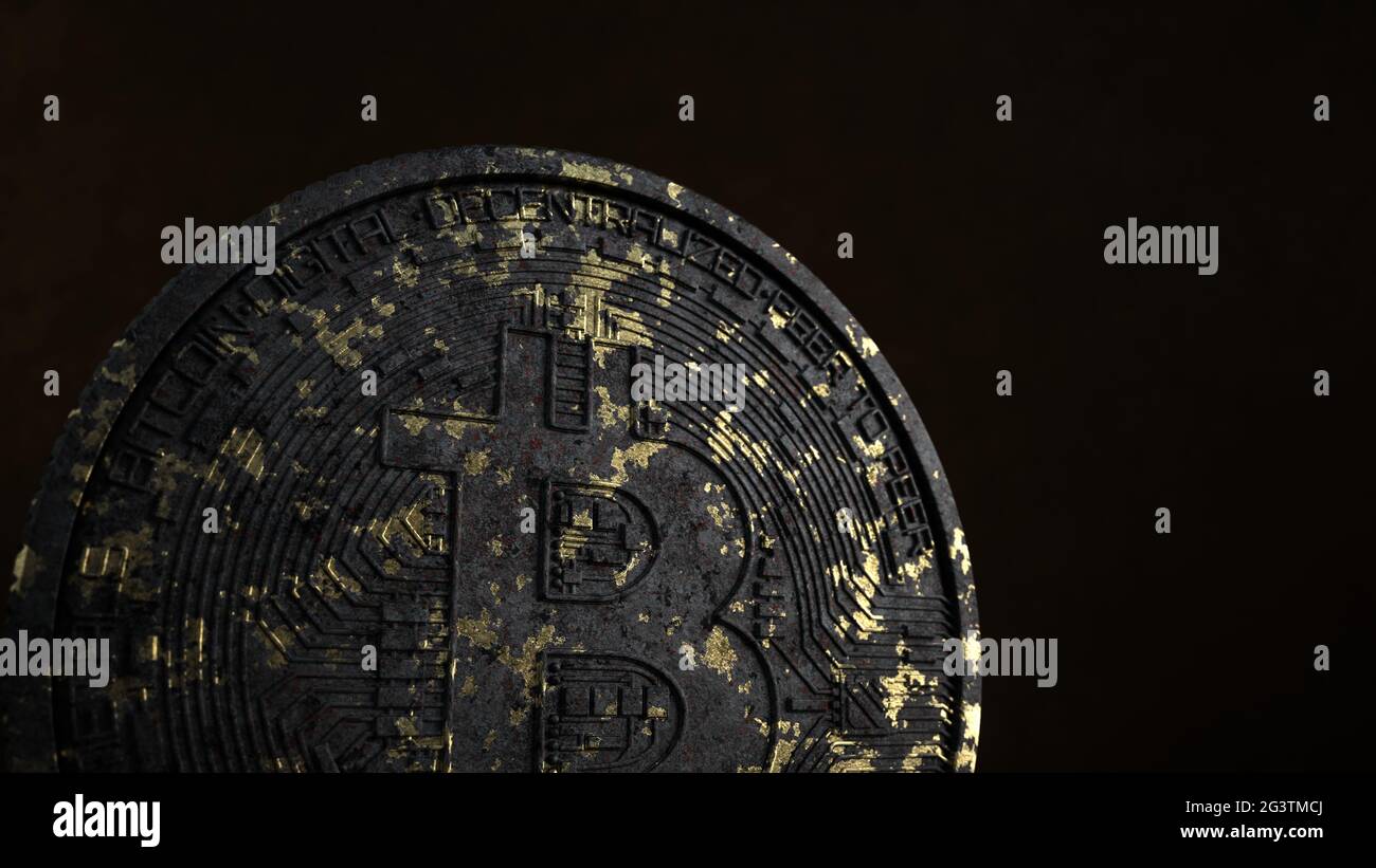 Brass bitcoin hi-res stock photography and images - Alamy