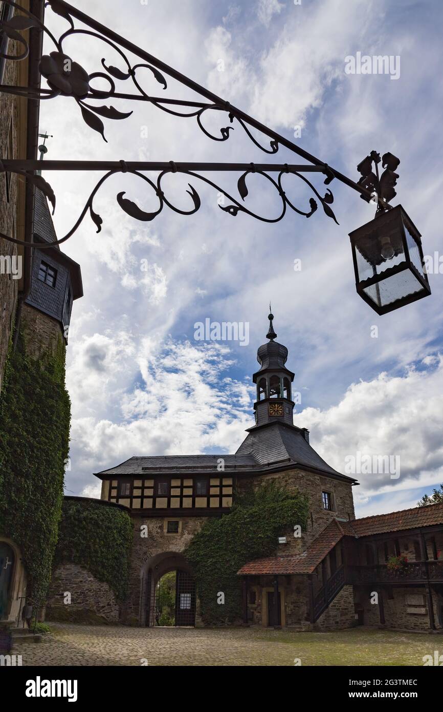 Staircase at the upper castle gate hi-res stock photography and images ...