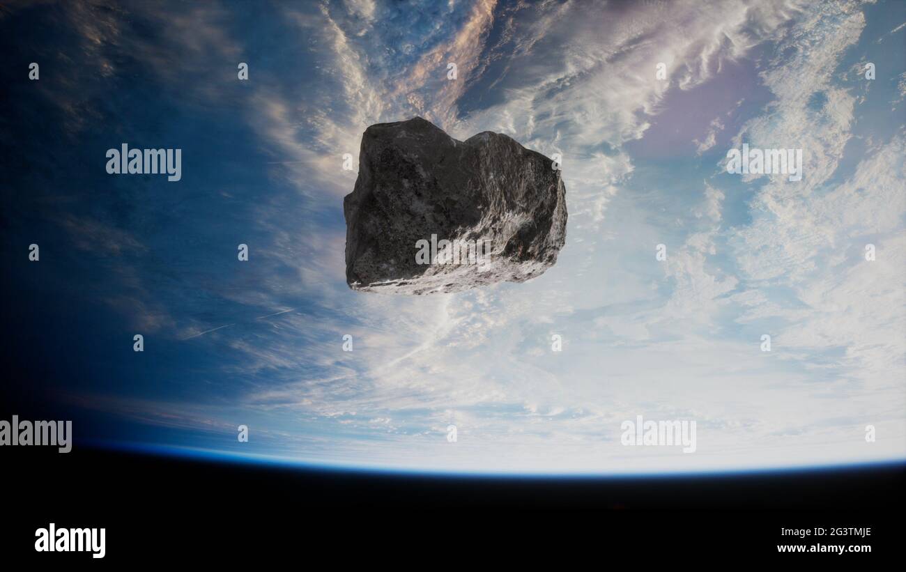 Asteroid hit earth hi-res stock photography and images - Alamy