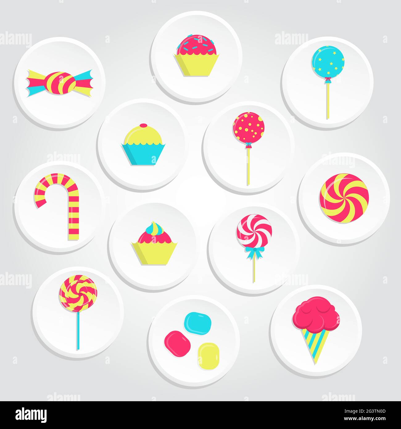 Goodies vector vectors hi-res stock photography and images - Alamy