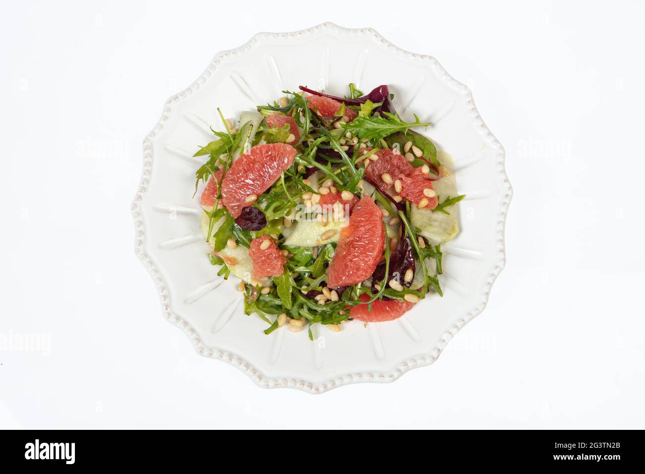 Salad plate Cut Out Stock Images & Pictures - Alamy