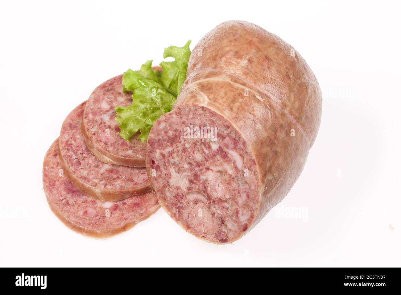 Ham And Greenery Stock Photo - Alamy