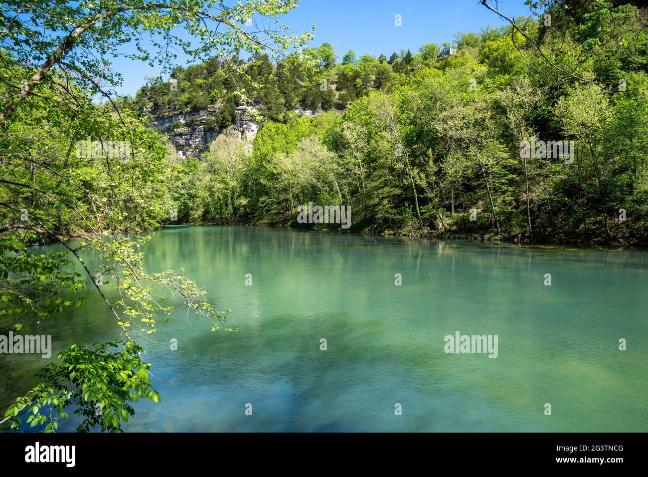 Natural spring in Ha Ha Tonka State Park - Lake of the Ozarks Missouri ...