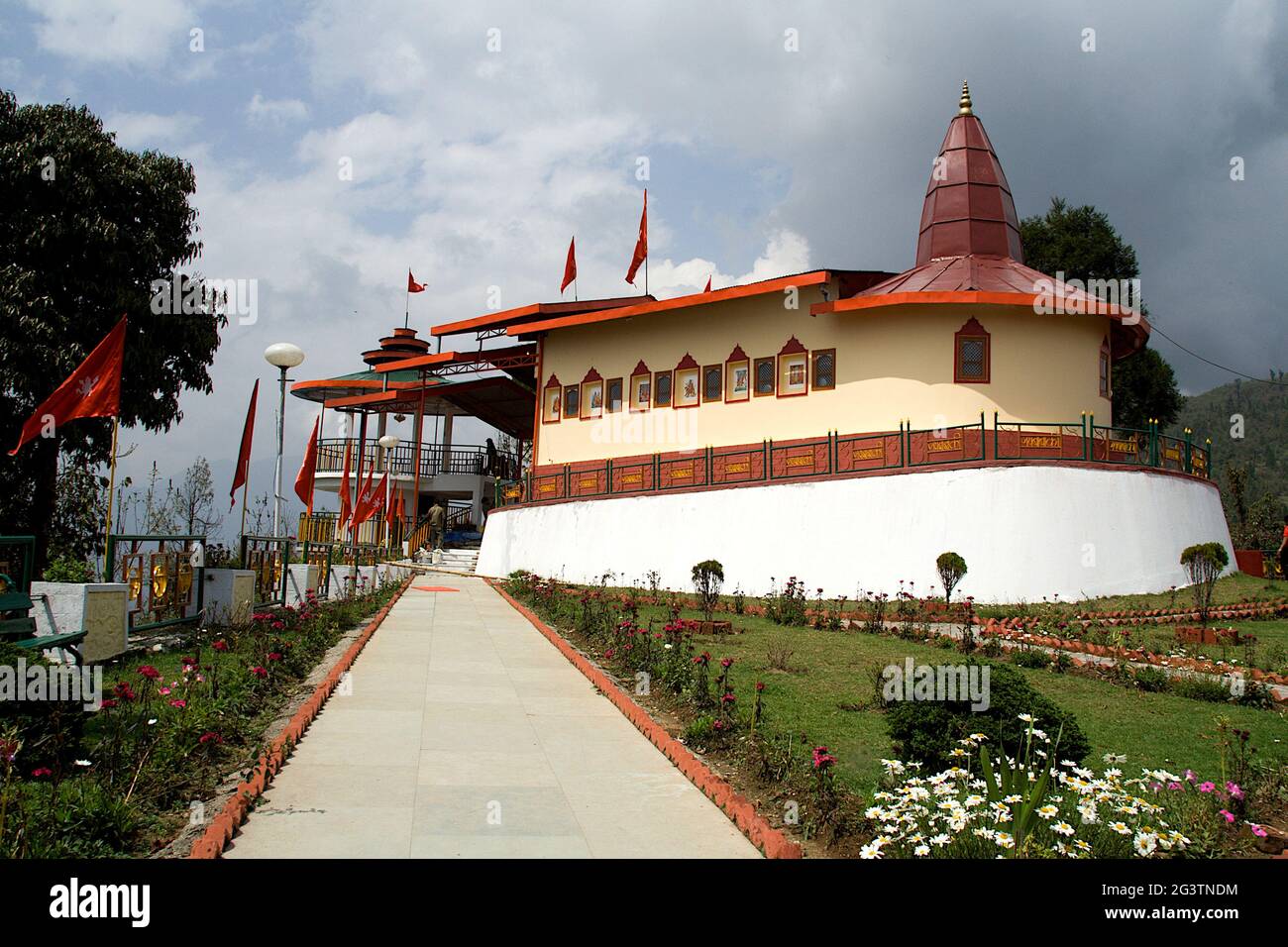 India sikkim gangtok hanuman tok hi-res stock photography and images ...