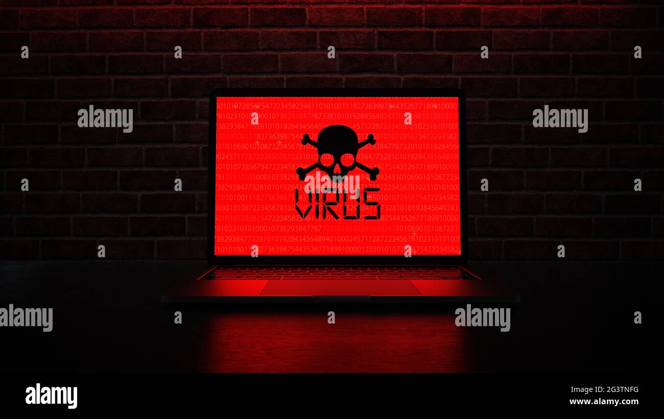 Pc virus detected hi-res stock photography and images - Alamy