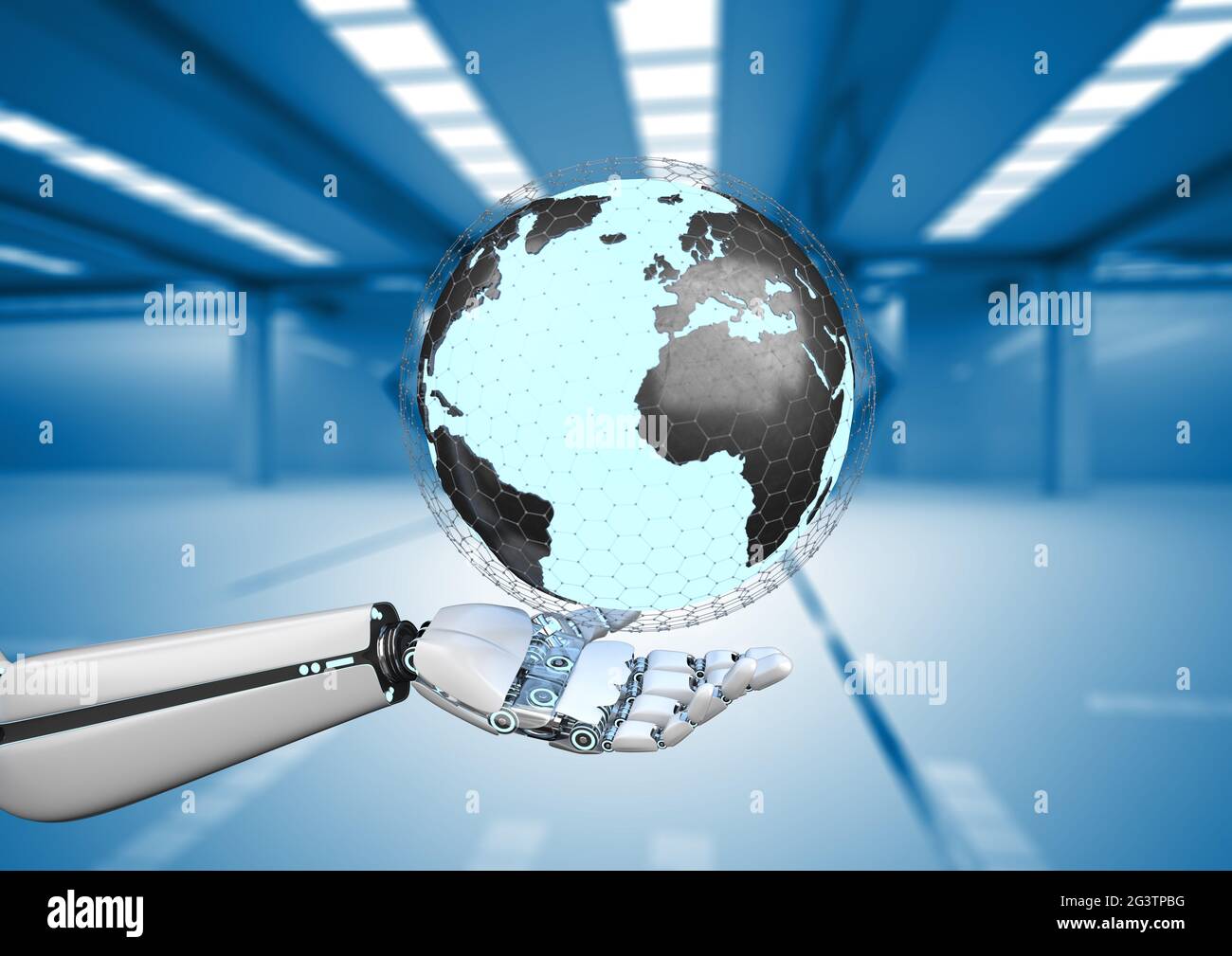 Hand earth hi-res stock photography and images - Alamy