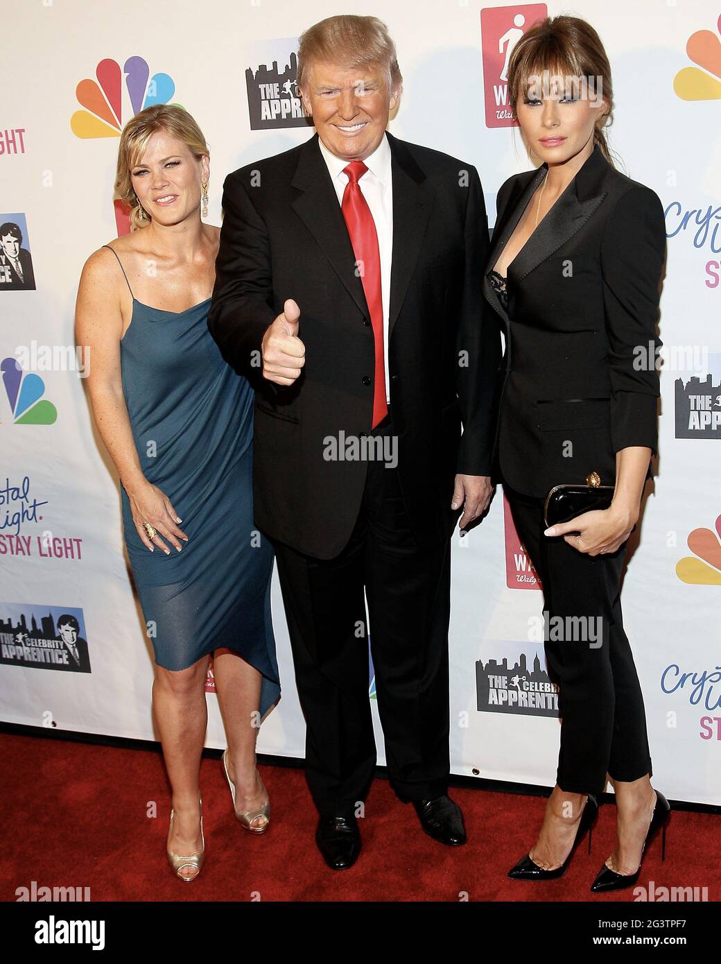 New York, NY, USA. 20 May, 2012. Alison Sweeney, Donald Trump, Melania ...
